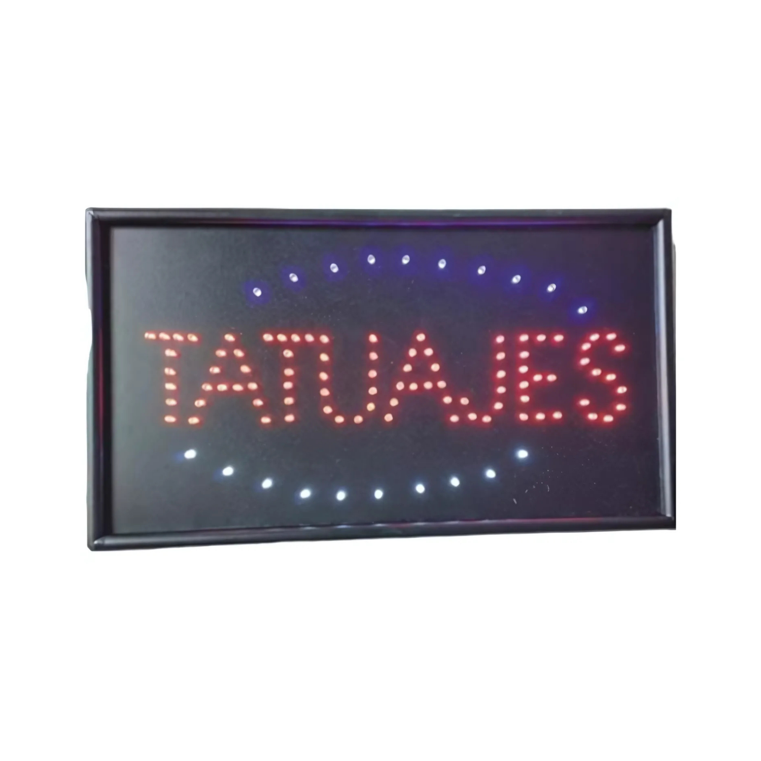 Letrero Luz Led 25x40 CM 1100 Watt Tatuaje